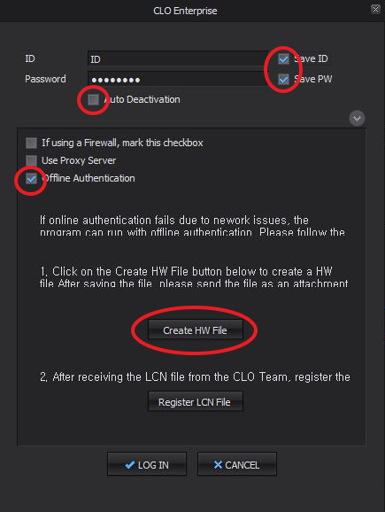 Create .HW File and Register .LCN File – How can we help you?