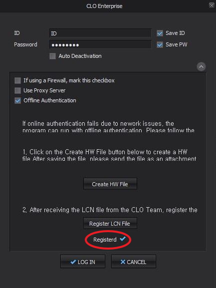 Create .HW File and Register .LCN File – How can we help you?