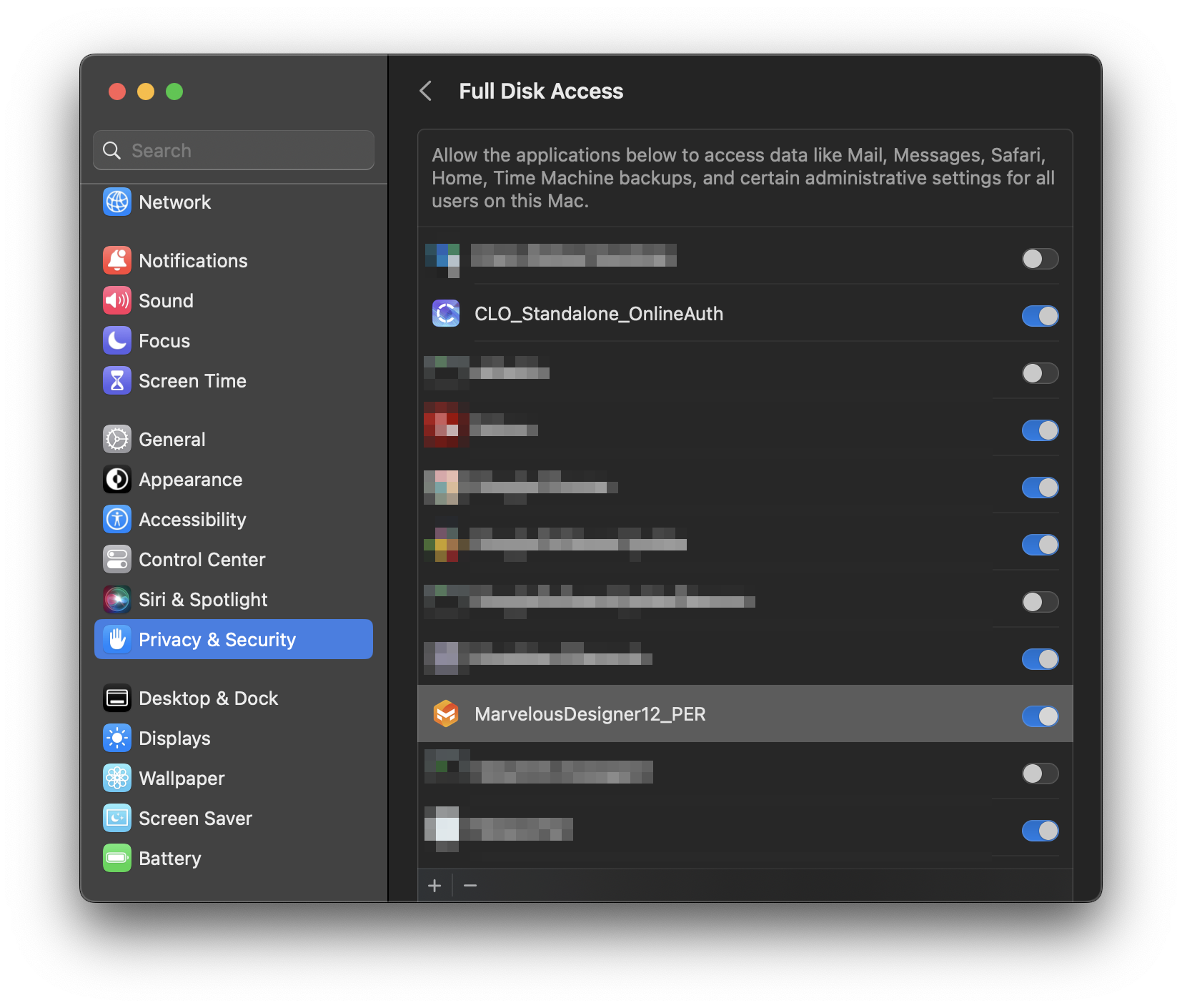 Disk access rights required when CLO is running – How can we help you?